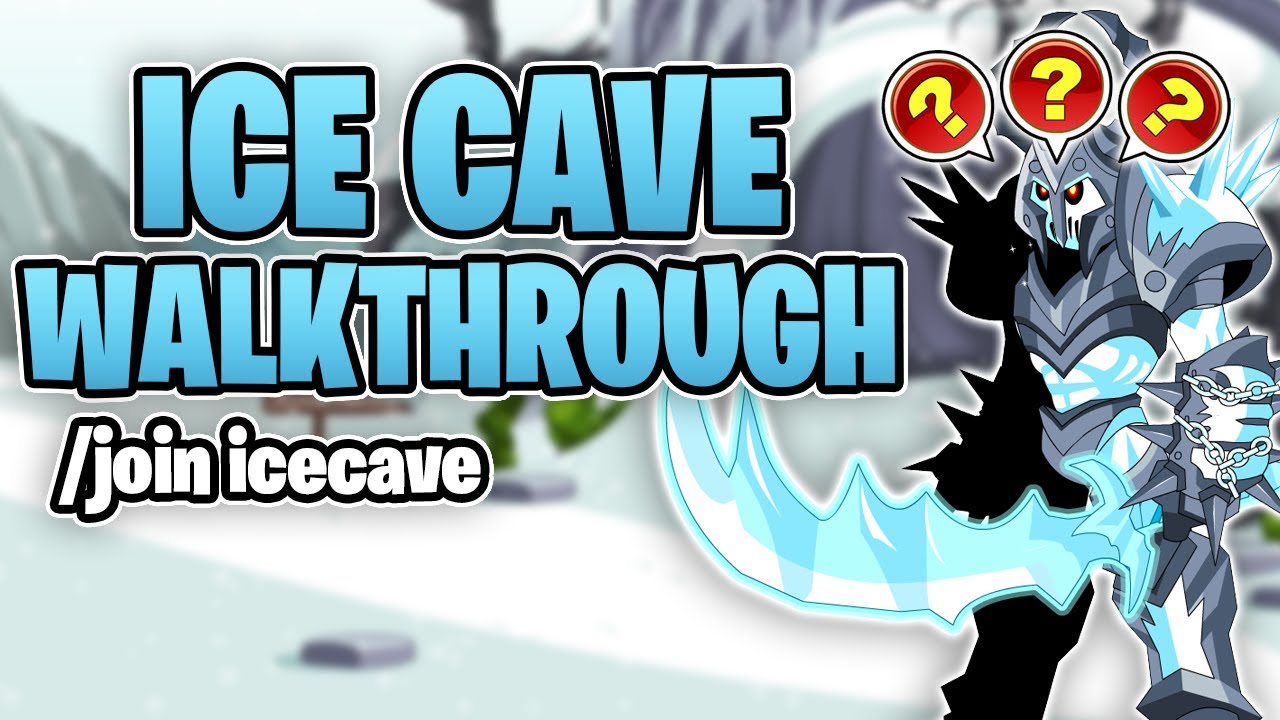 Ice Cave Quest Walkthrough /join Icecave- AQW - YouTube