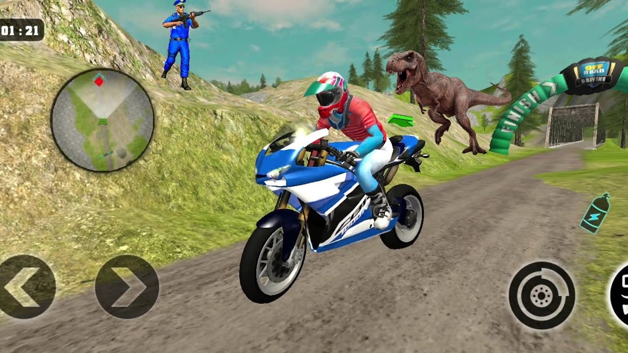 Extreme Motocross Bike Racing Simulator #26 - Uphill Offroad Motorbike ...