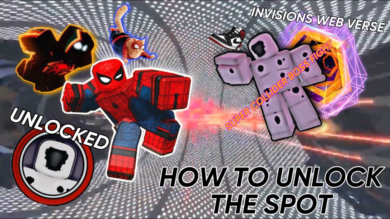 HOW TO GET THE SPOT (INVISIONS WEB VERSE ROBLOX) - YouTube