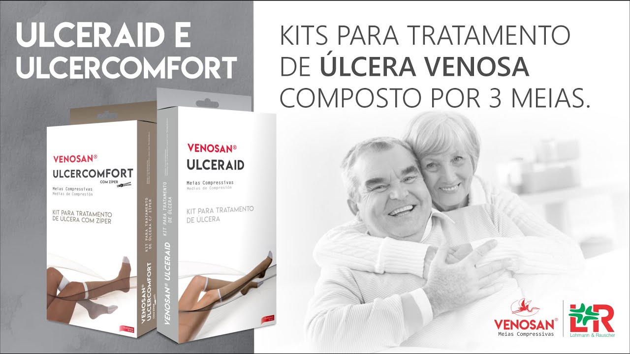ULCERAID E ULCERCOMFORT - KIT PARA TRATAMENTO DE ÚLCERA VENOSA - YouTube