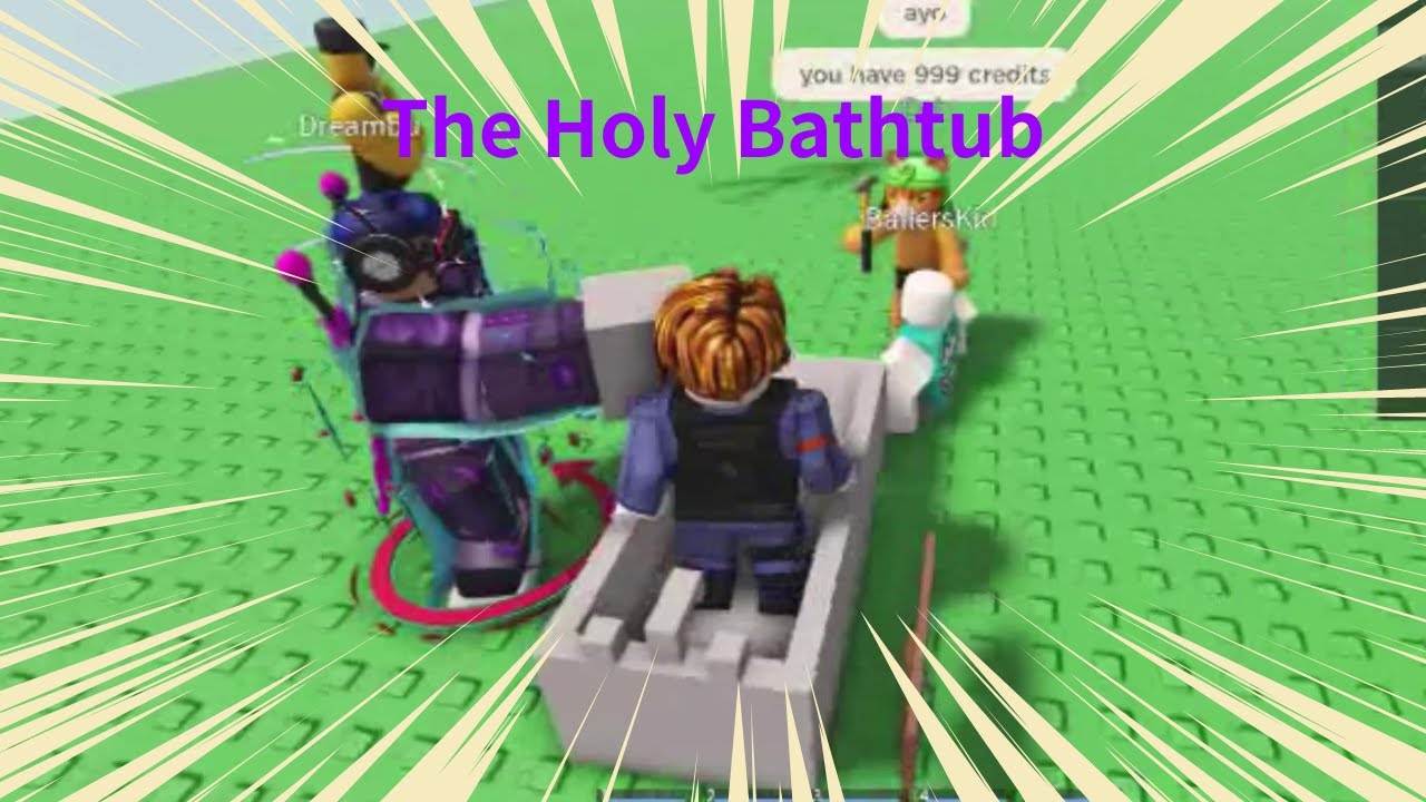 Roblox Elected Admin The Holy Bathtub Badges - YouTube