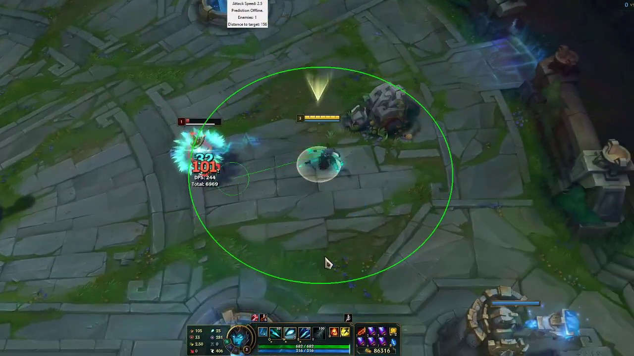 so I made a detection proof, computer vision league of legends script ...