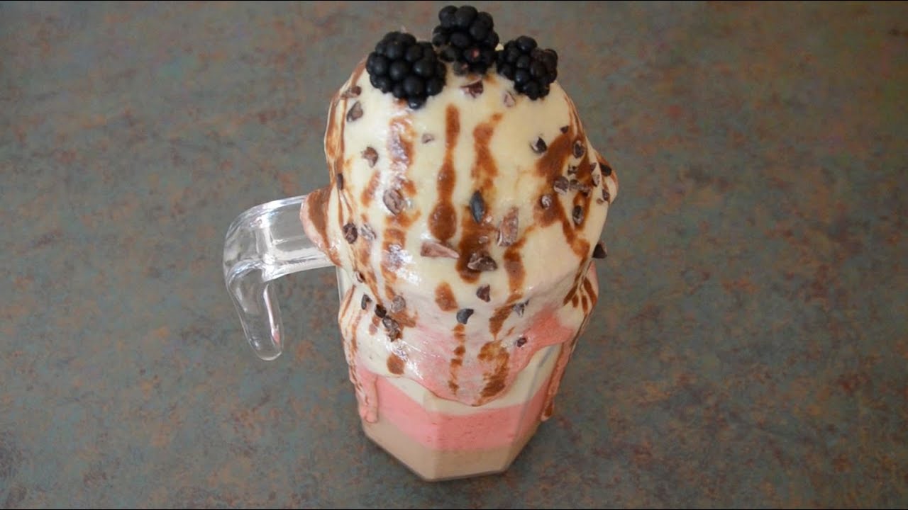 Neapolitan Banana Ice Cream - YouTube