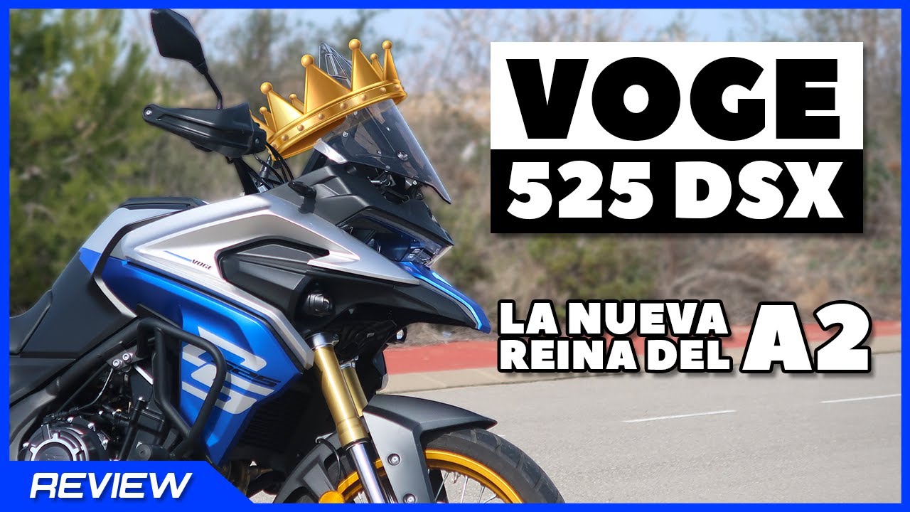 👌 VOGE 525 DSX, la mejor TRAIL MEDIA para el A2 - YouTube