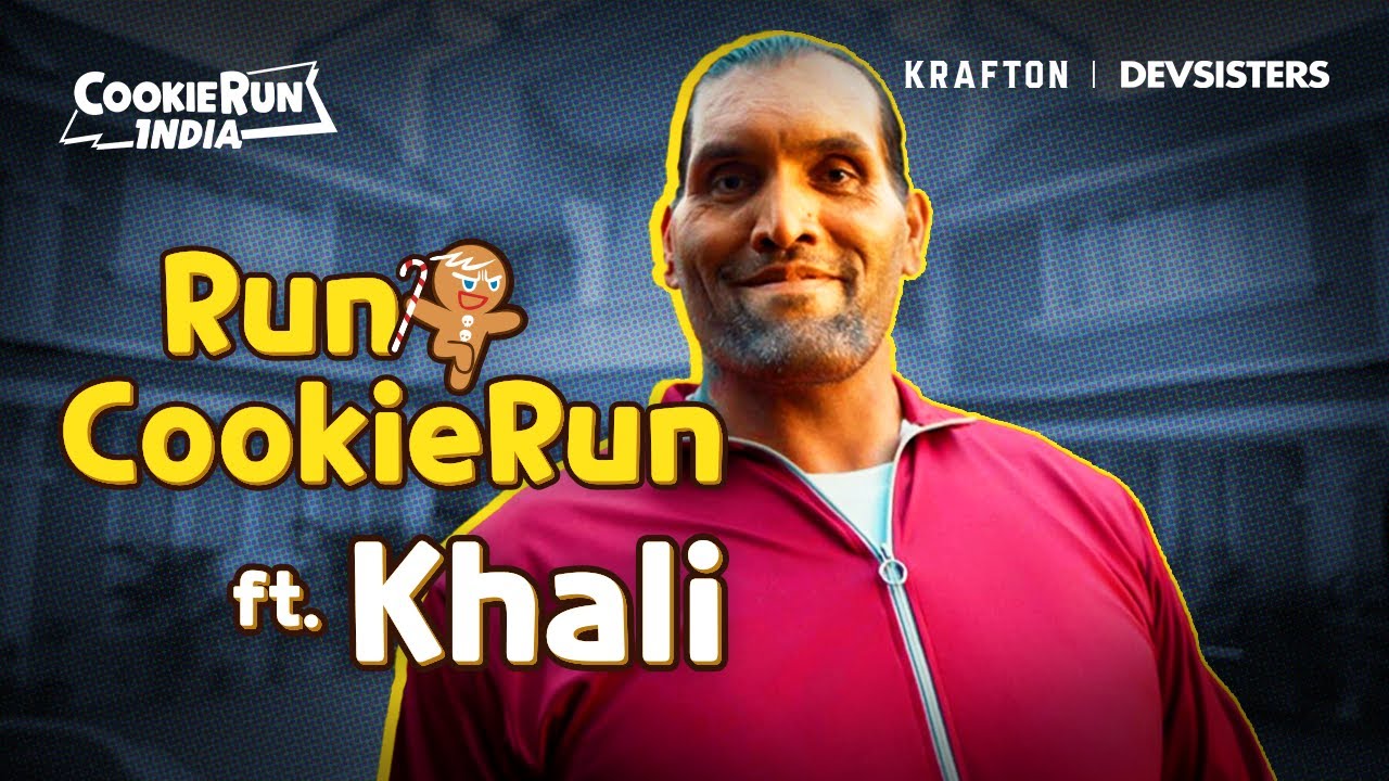 CookieRun India Ft. The Great Khali | New Game from Krafton | # ...