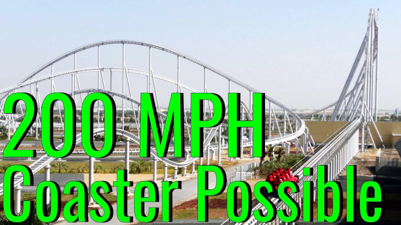 200 MPH Roller Coaster Possible? - YouTube