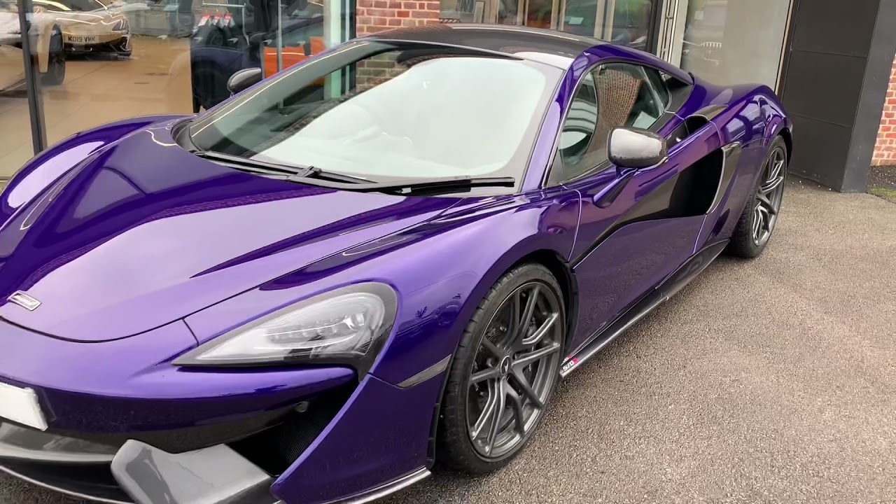 2018 McLaren 570 MSO defined Lantana Purple - YouTube