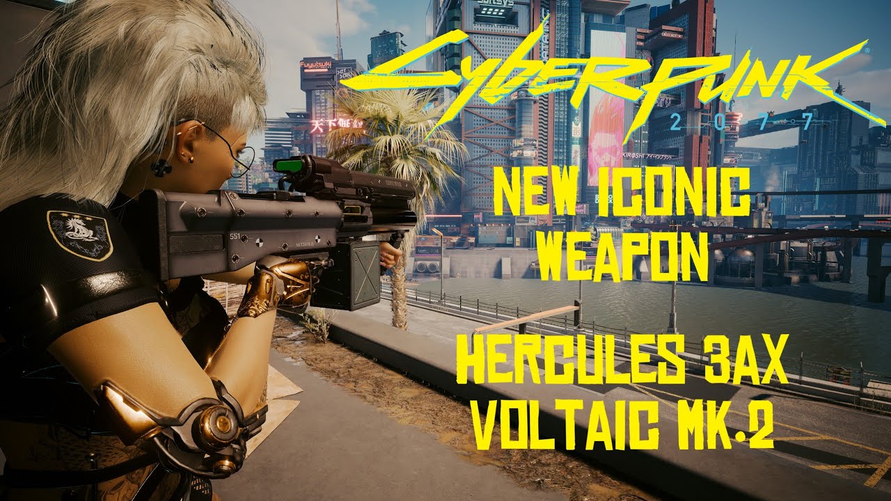 Hercules Voltaic Mk.2 - New Iconic Weapon | Cyberpunk 2077 Mods - YouTube