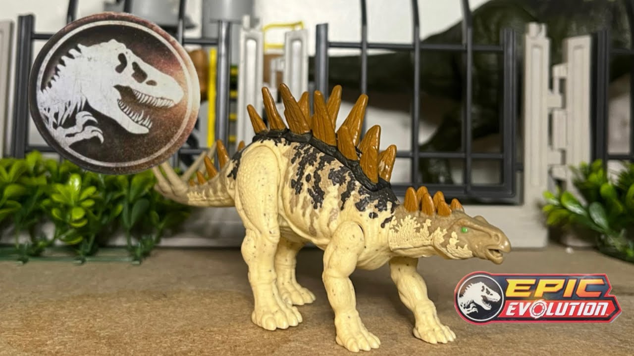 Jurassic world Epic Evolution Tuojiangosaurus review - Mattel Jurassic ...