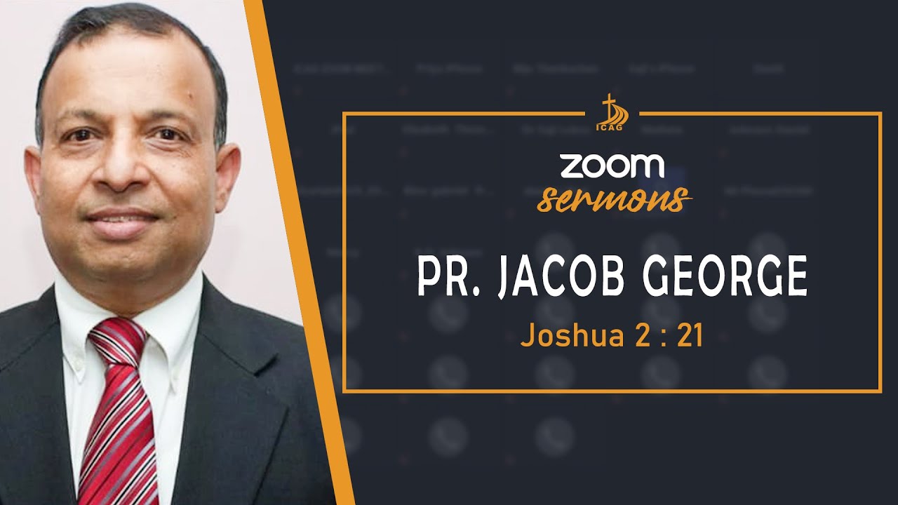 328 | ICAG Zoom Meeting | Pr. Jacob George - YouTube