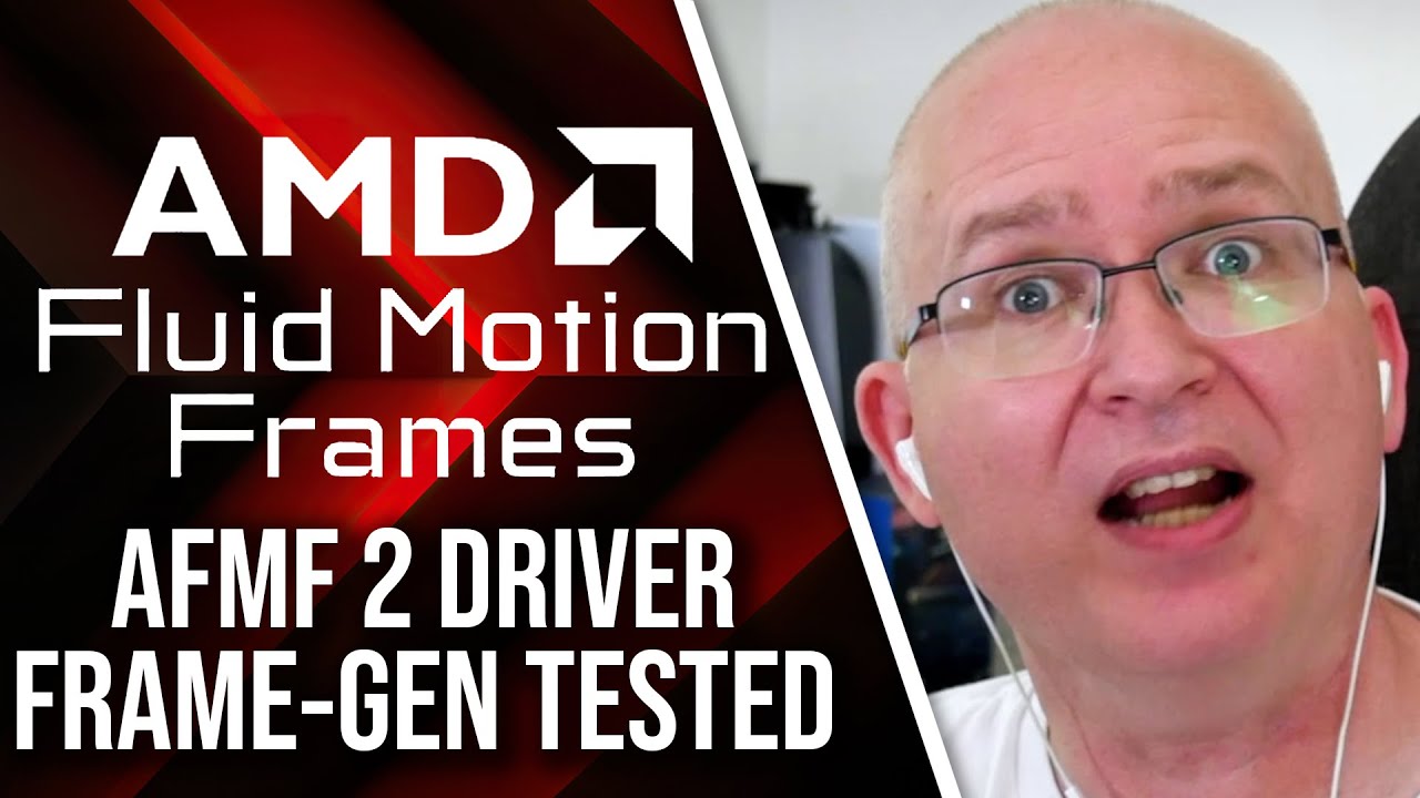 AMD AFMF 2: Driver Level Frame Generation Gets Better - YouTube