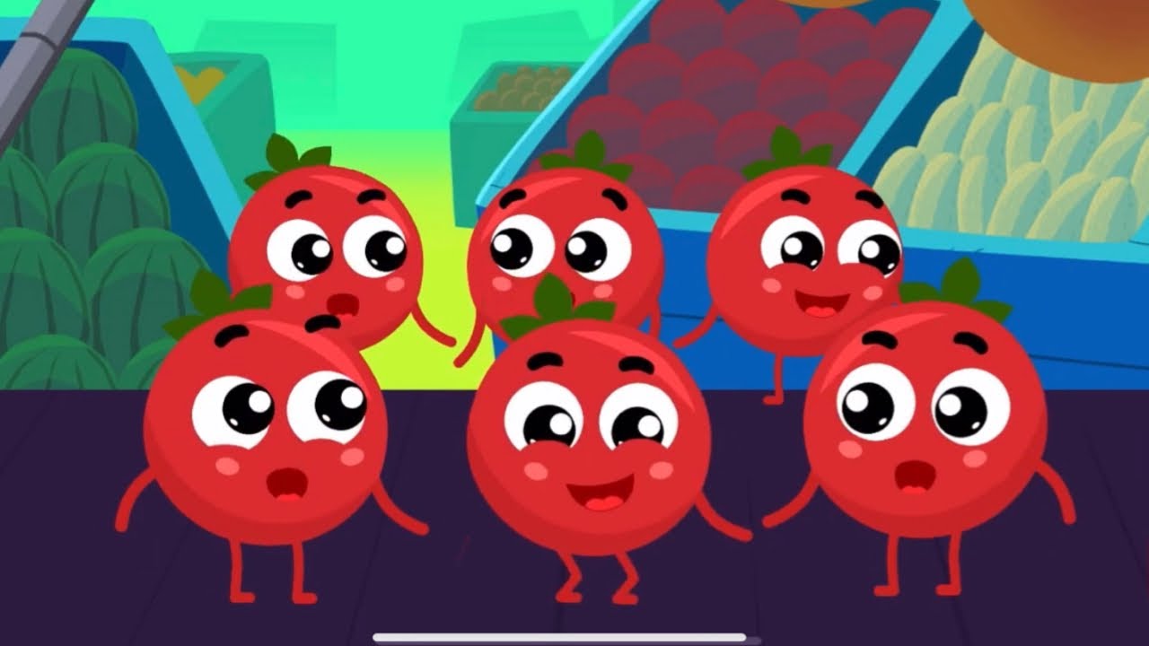 Tomato song | Nursery Rhymes | kiddopia - YouTube
