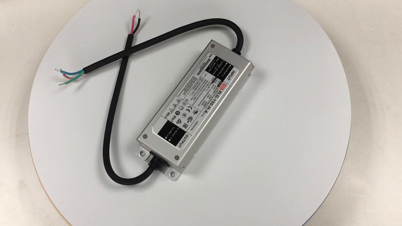 Mean Well MW Meanwell LED Driver XLG-150 Series - YouTube