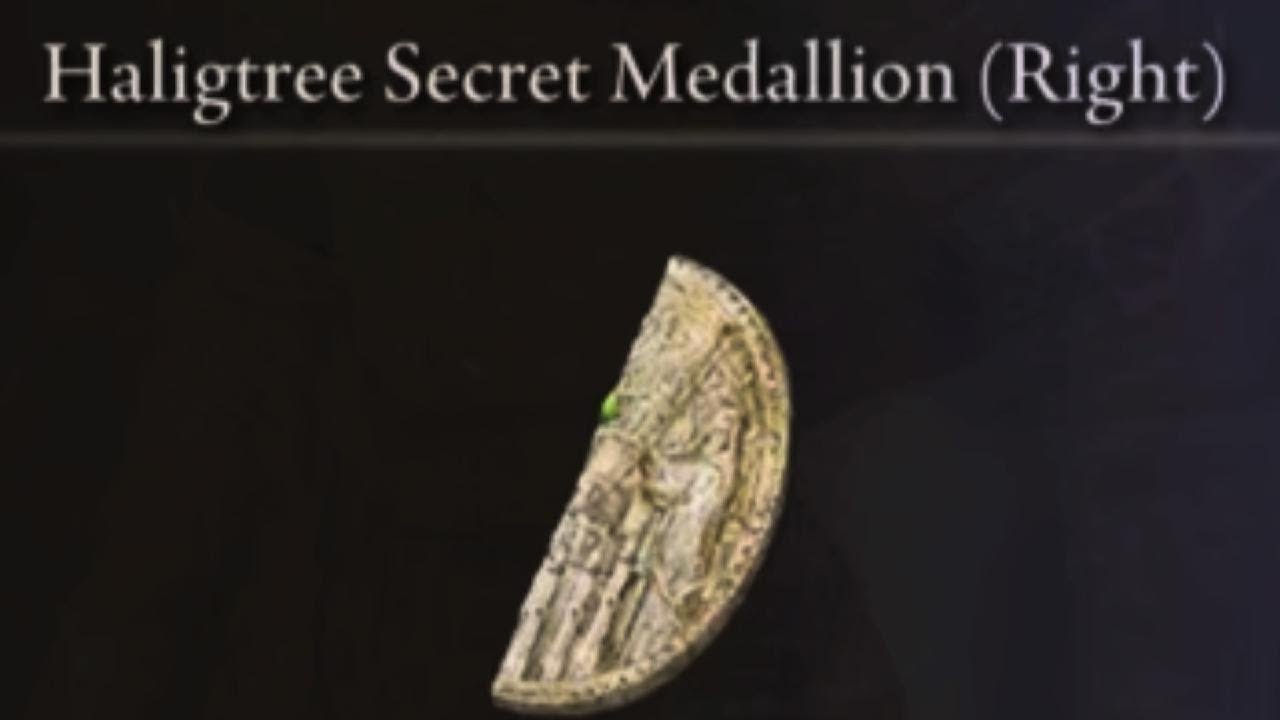 Haligtree Secret Medallion (Right)... ELDEN RING - YouTube