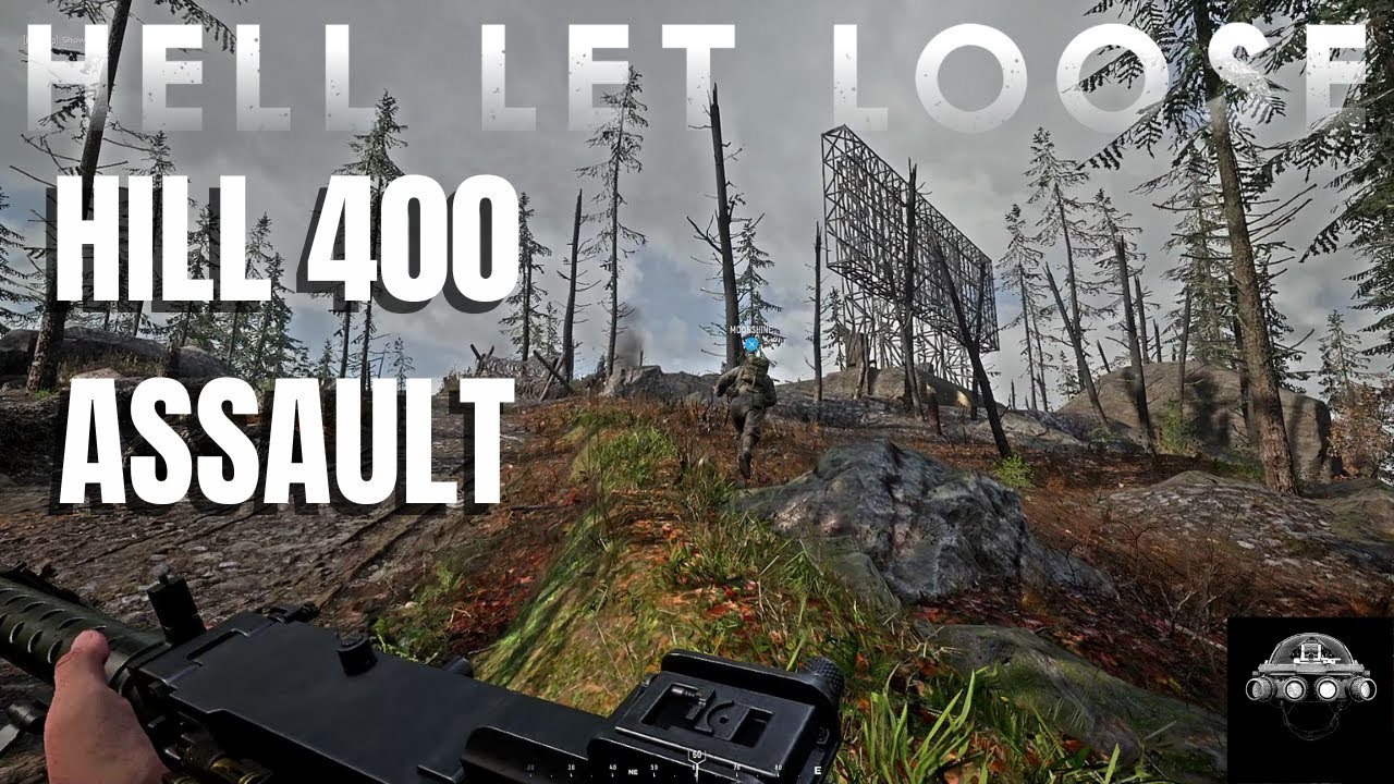 Assault on Hill 400 (Hell Let Loose) (Gameplay Only, No Commentary ...