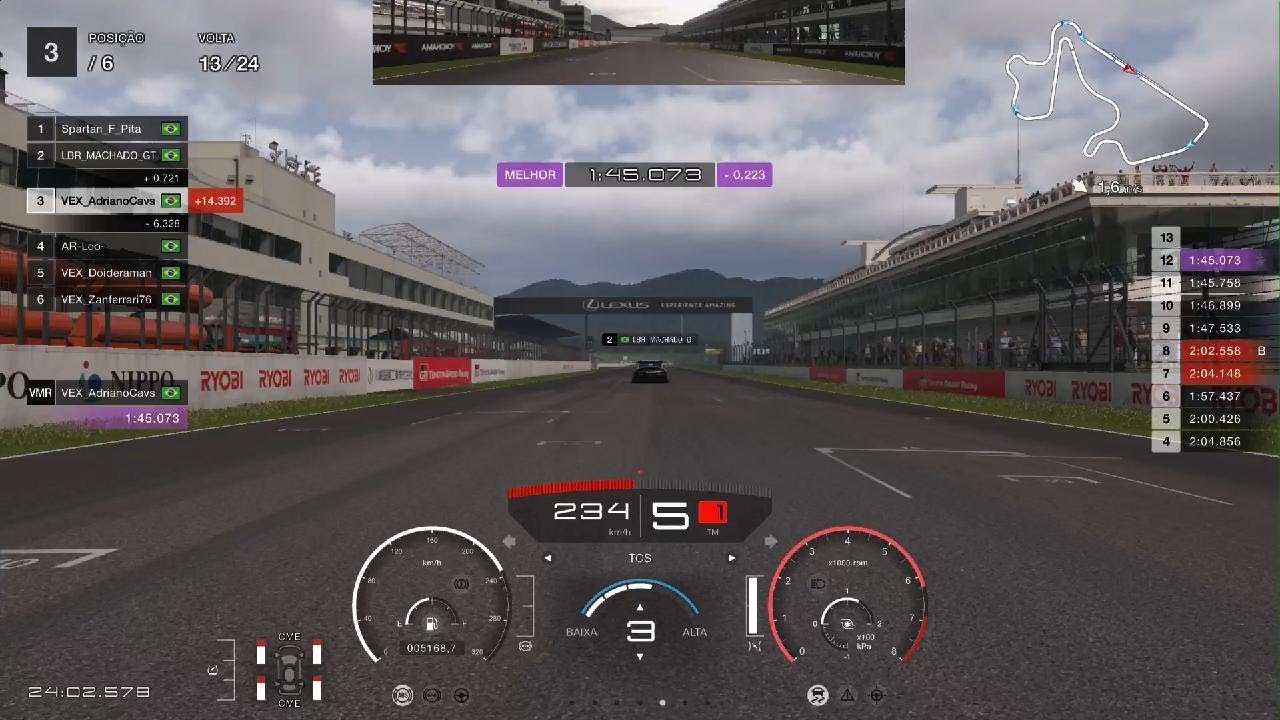 Volta rápida / Hotlap - Autopolis International Gr3 GT7 - YouTube