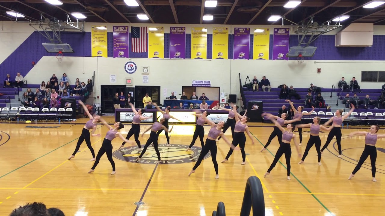 Nazareth College Dance Team 2015 - Halftime - How Will I Know - YouTube