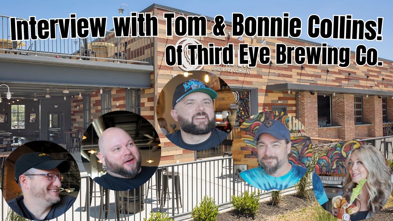 Tom and Bonnie Collins of Third Eye Brewing Co - YouTube