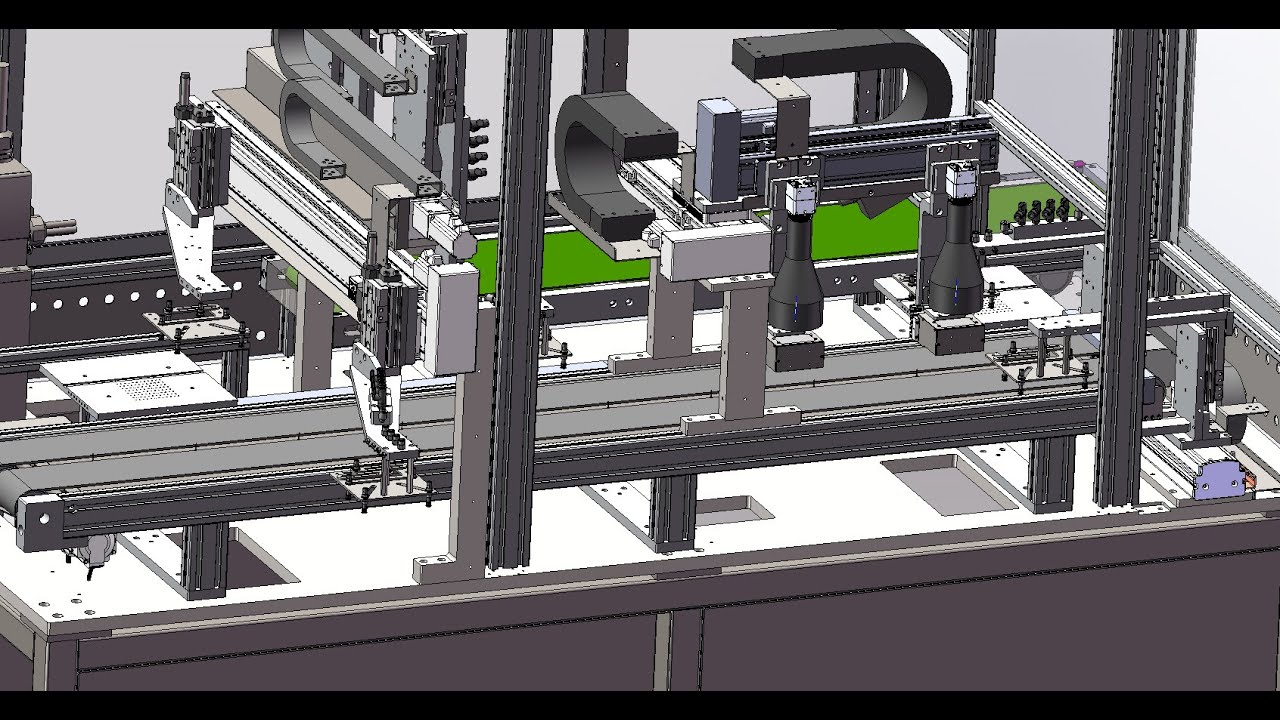 Glue drying surface coating line-industrial 3D model: machine-world.net ...