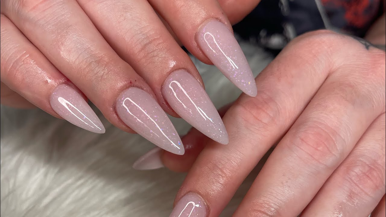 Almond Nails for Beginners | Acrylic Full Set | Almond Nails - YouTube