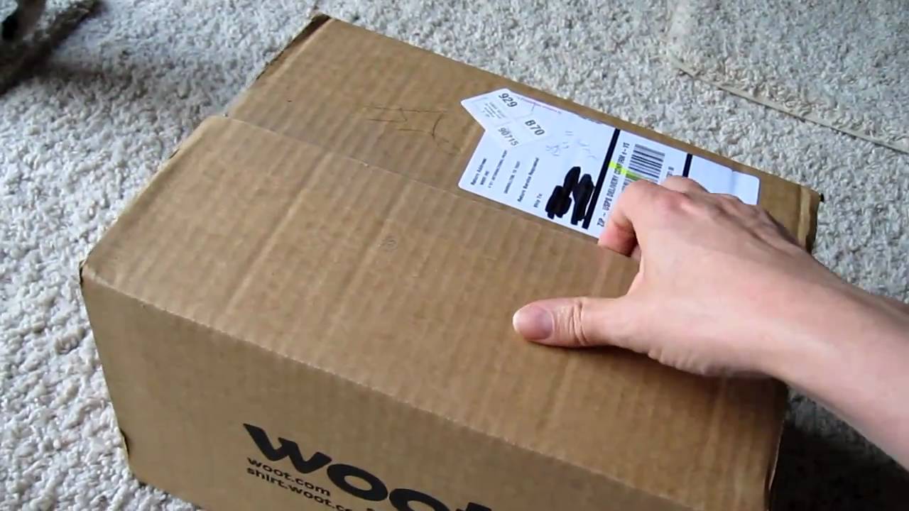 Woot Bag of Crap #1 unboxing - YouTube