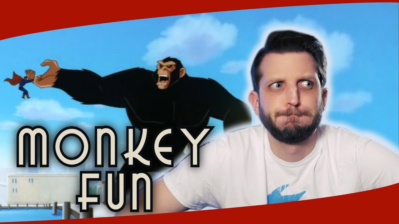 Monkey Fun Superman The Animated Series Review - YouTube