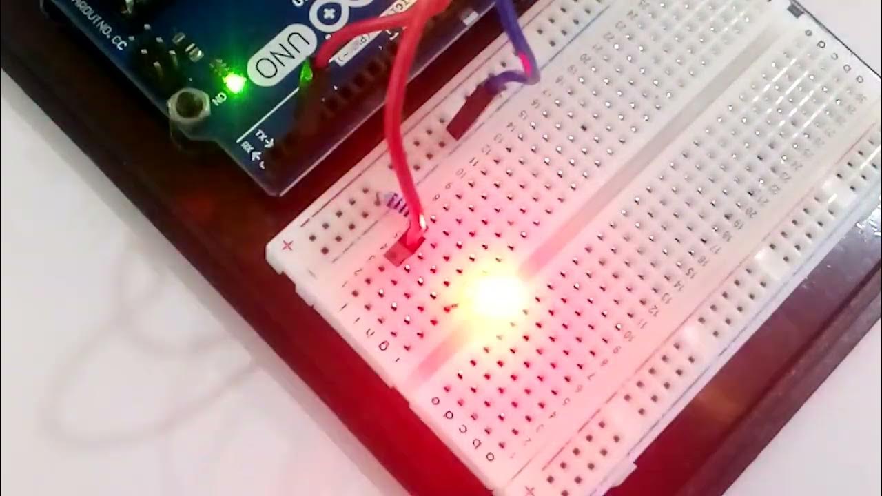 Learn Arduino Uno With Pictoblox One Led Blinking Project Youtube