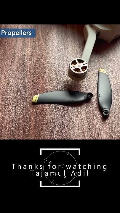 Install New and Remove Propellers: DJI Mini 2 / Mavic Mini #shorts - YouTube