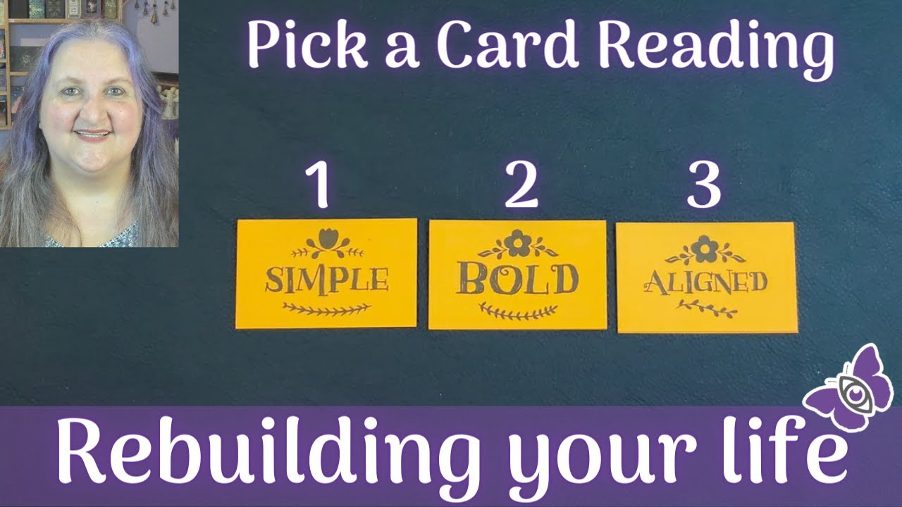 Rebuilding your life | Pick a Card Reading - YouTube