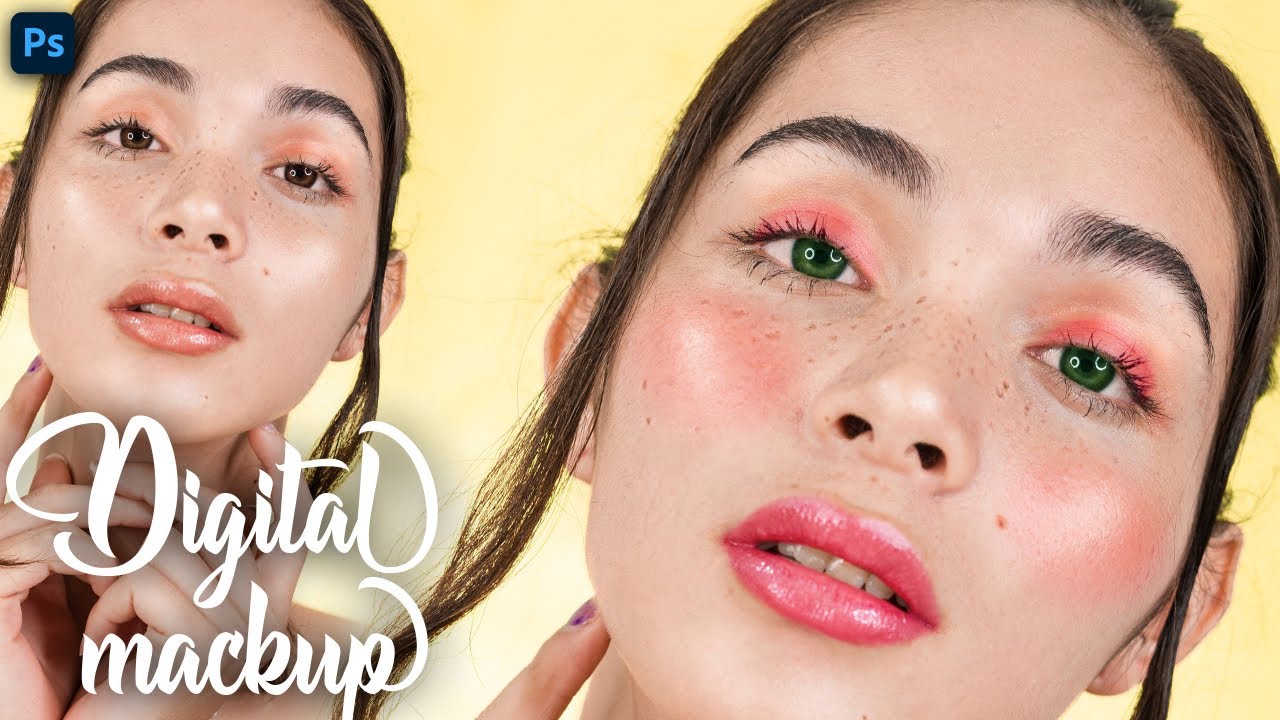 How To Add Makeup in Photoshop | Makeup Photoshop Tutorial | Photoshop ...