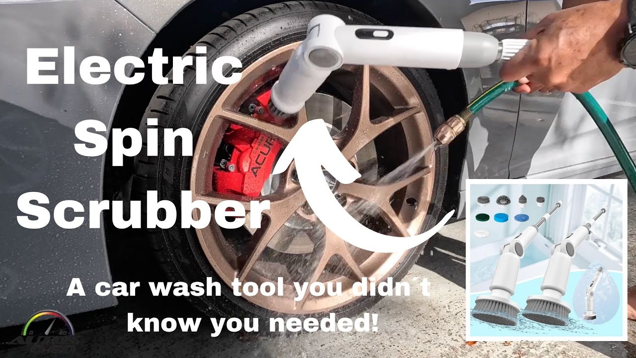 Electric Spin Scrubber ... let´s wash some cars and clean the house ...