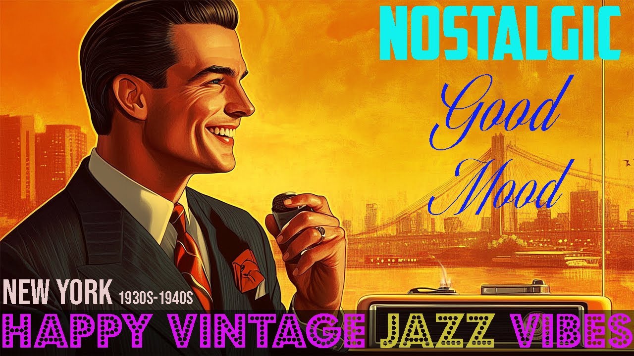 Happy Vintage Jazz Vibes 🎷 | Uplifting 1930s & 1940s Music for a ...