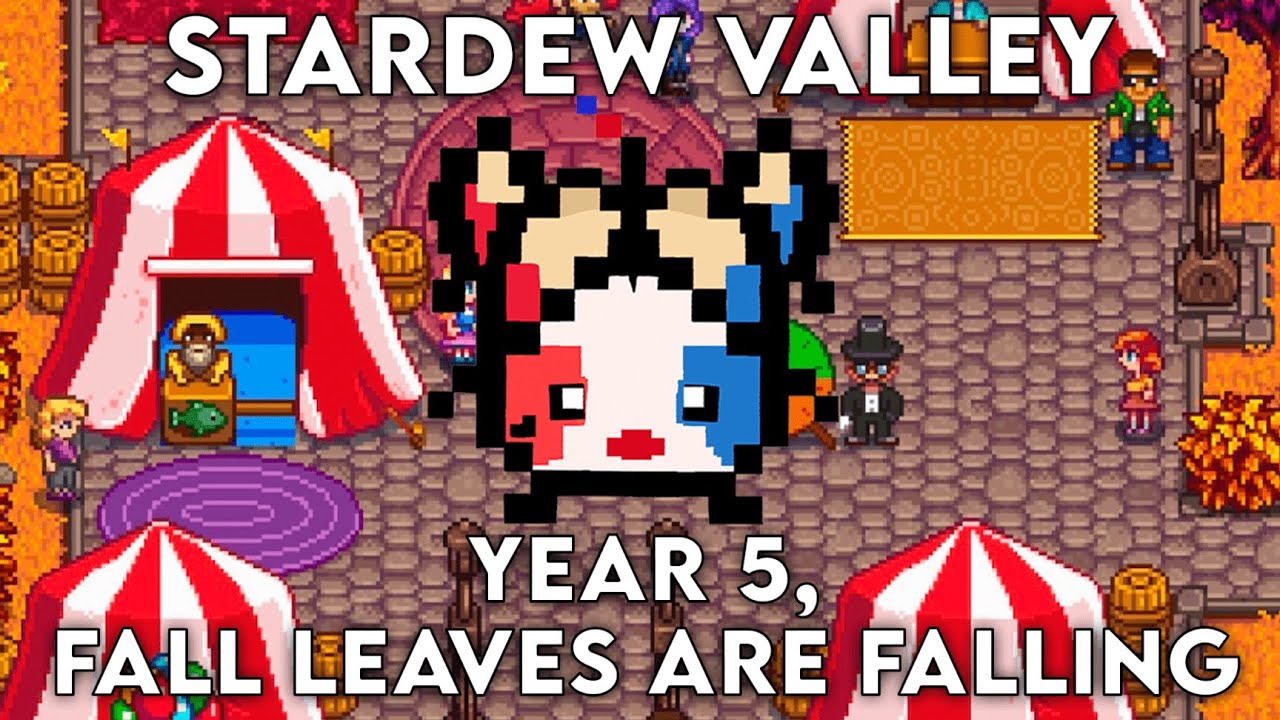 [Twitch VOD] Stardew Valley - First Playthrough - Year 5, Fall Leaves ...