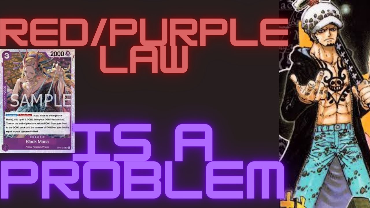 Red/Purple Law Is Becoming A Problem - ( Really, It's Black Maria ...