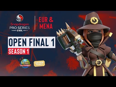 TR EUR & MENA - Clash Of Clans Final Açılış 1.Gün - Snapdragon Mobile Open - Sezon 1
