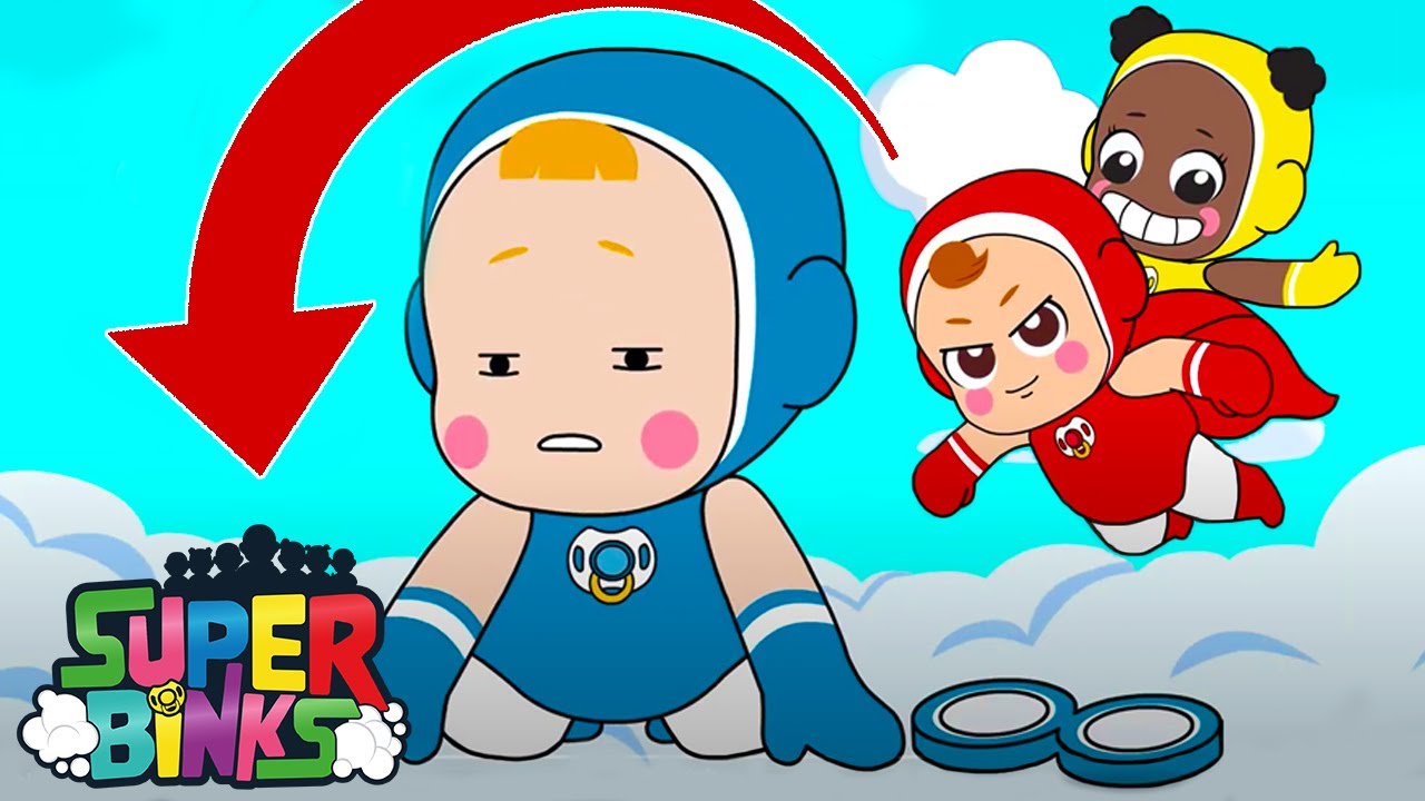 CLOUD Ball FIGHT in the SKY! ⚡ Super Binks Episodes 💥 Superhero Kids ...