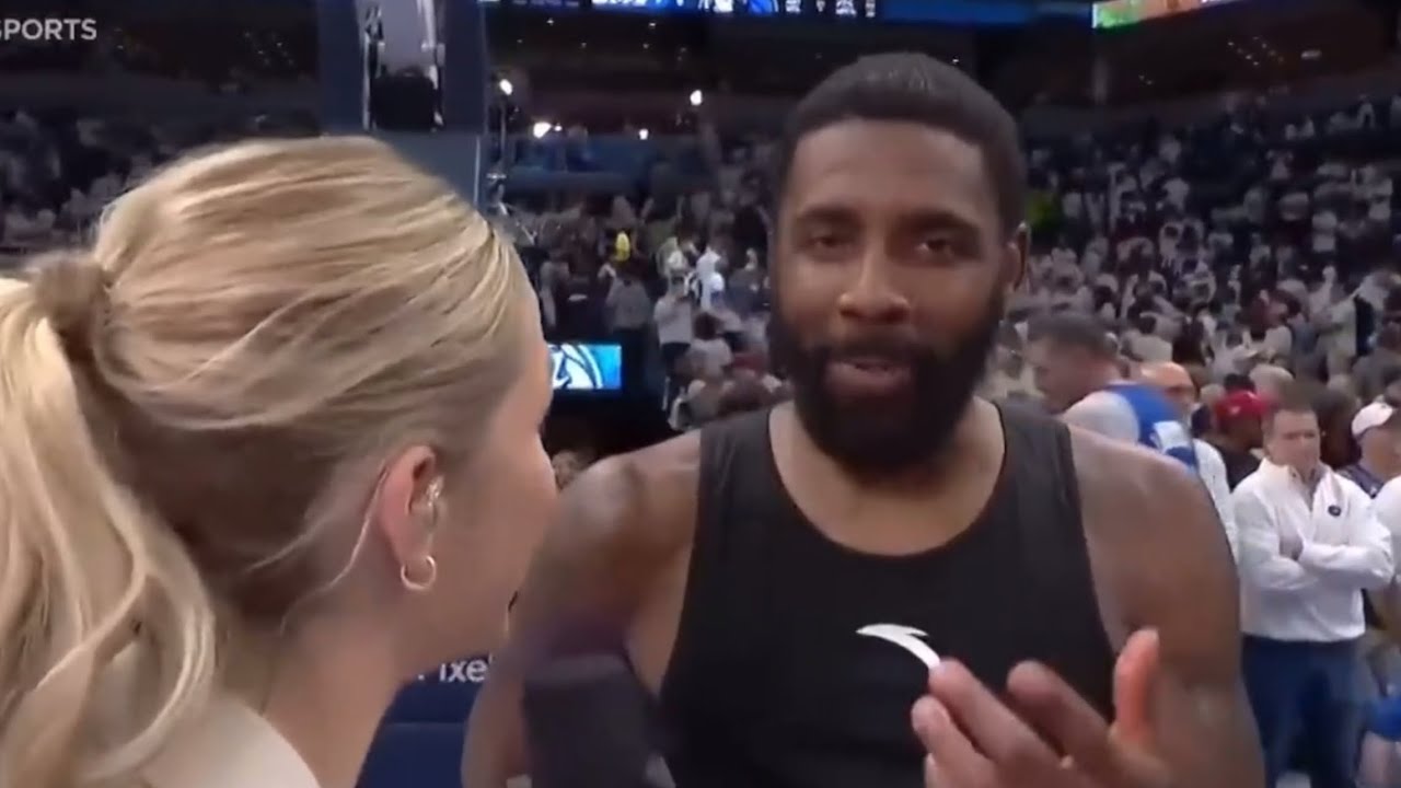 Kyrie Irving TNT Postgame Interview | Mavericks vs Timberwolves Game 2 ...