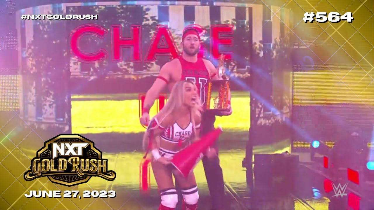 Thea Hail entrance with Duke Hudson: WWE NXT Gold Rush ─ Week 2, June ...