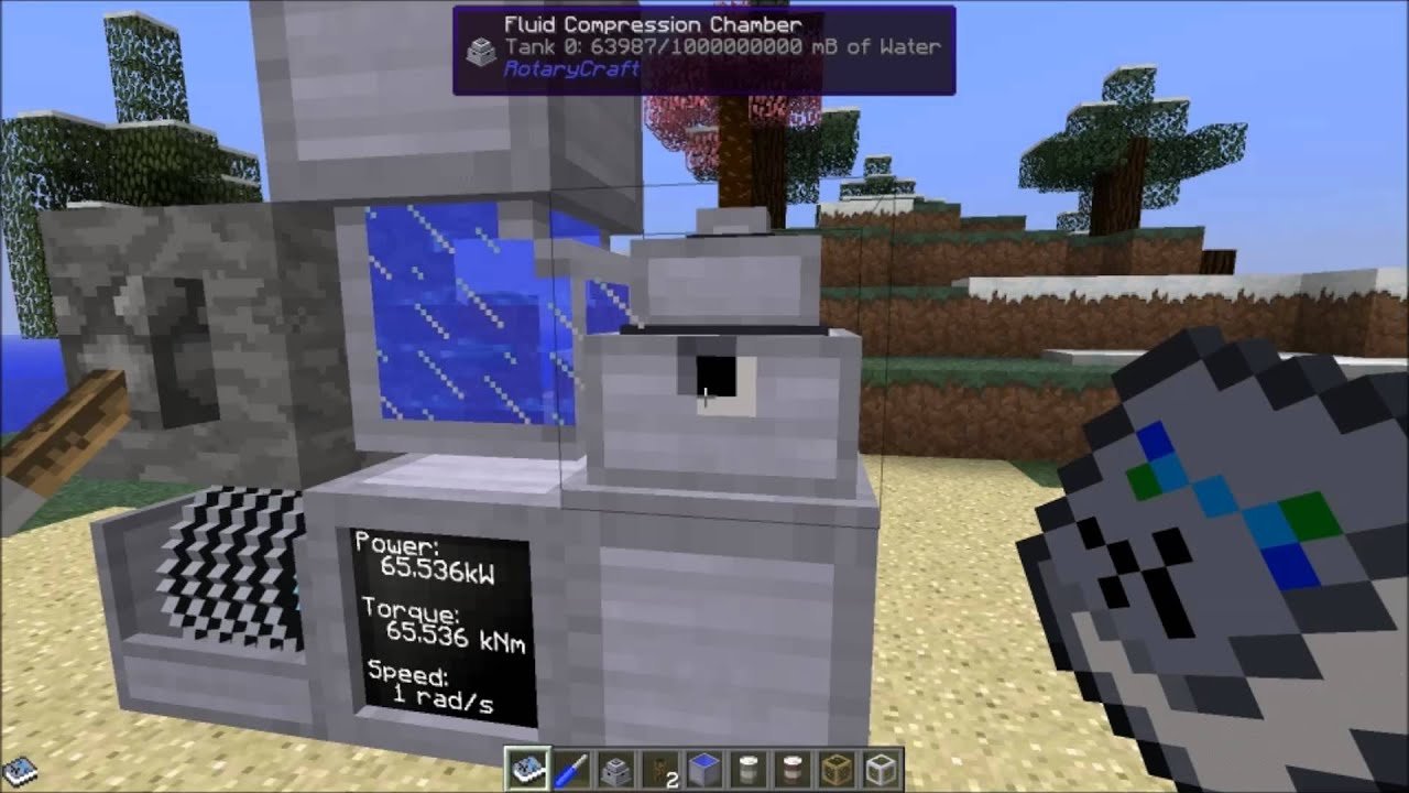 RotaryCraft Tutorial #47 - Fluid Compression Chamber - YouTube