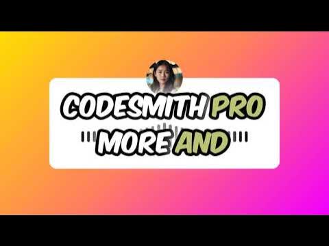 Codesmith.pro: The Ultimate AI Tool to Explain, Translate & Debug Your Code! - YouTube