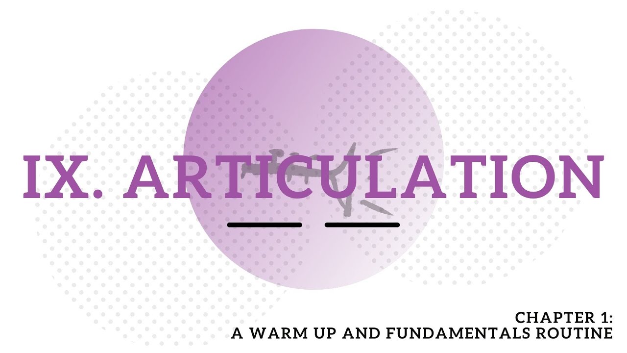 Response by Andy Kozar / IX. Articulation - YouTube