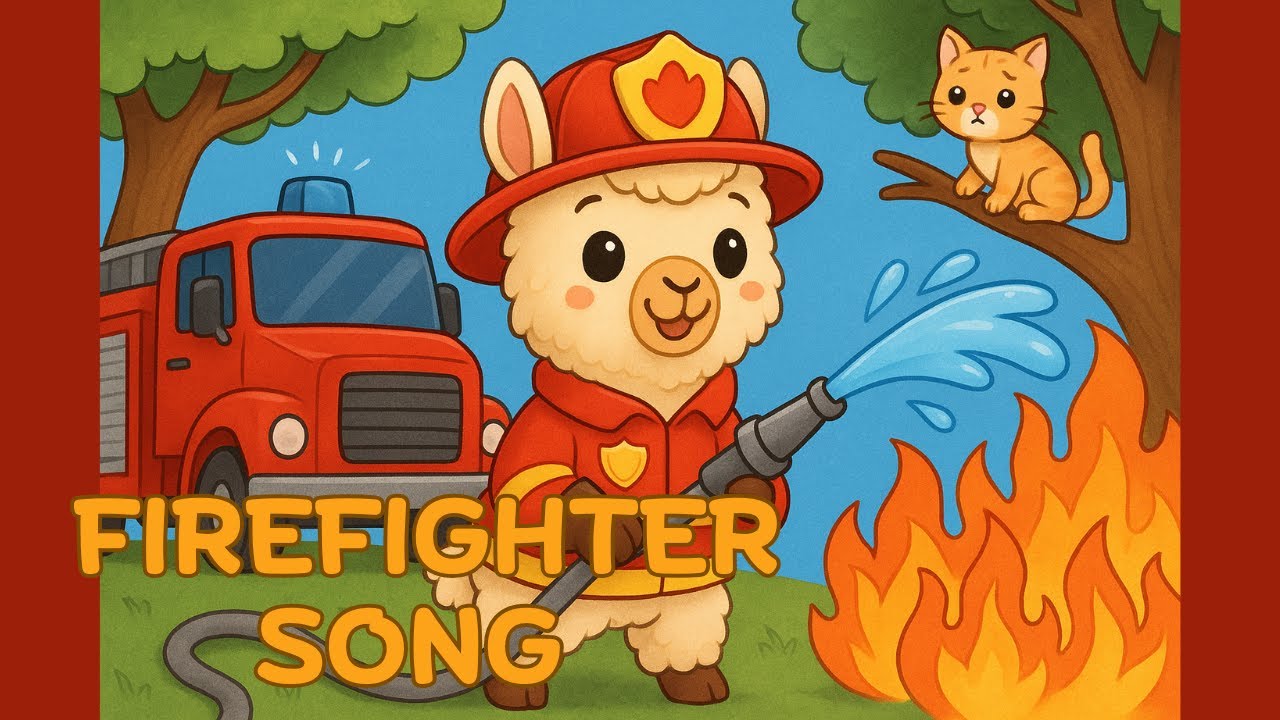 🚒 Smartie the Firefighter! | Fire Truck Rescue Song for Kids | Fire ...