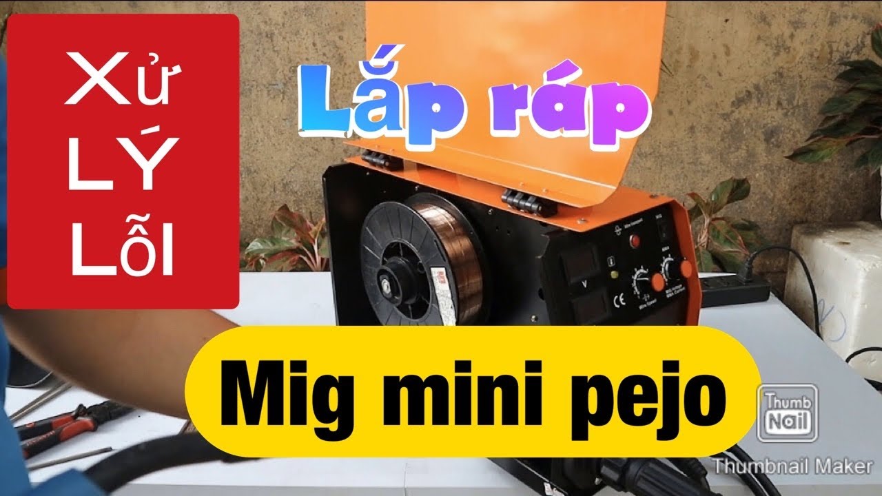 Các lỗi thường gặp khi lắp ráp máy hàn Mig mini PEJO - YouTube