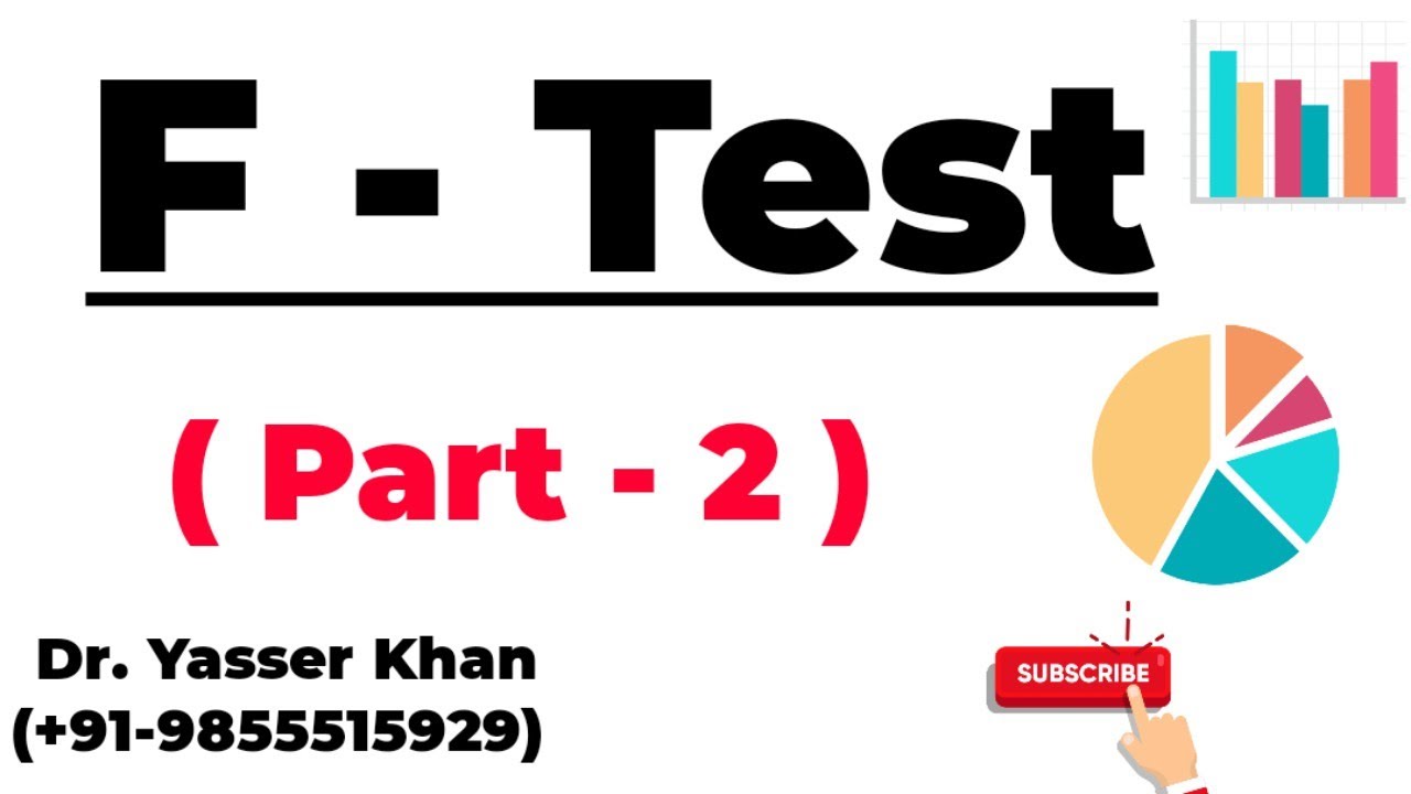 F - test ( Part - 2 ) - YouTube