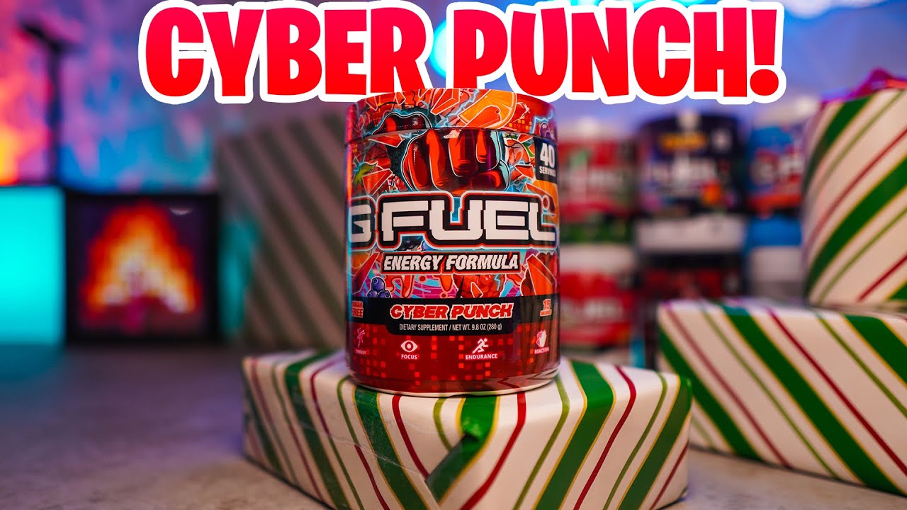 I FINALLY GOT IT! - THE NEW CYBER PUNCH G-FUEL FLAVOR UNBOXING & TASTE ...
