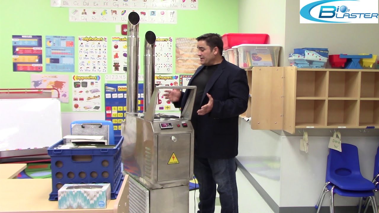 Bio3Blaster Powerful New O3 Injected VHP (Vapor Hydrogen Peroxide ...