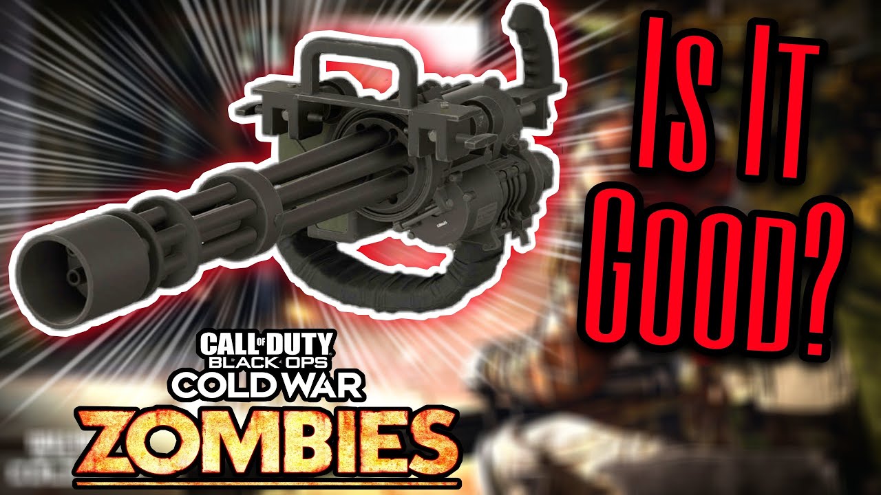 Is the DEATH MACHINE Useful in Black Ops Cold War Zombies?? - YouTube