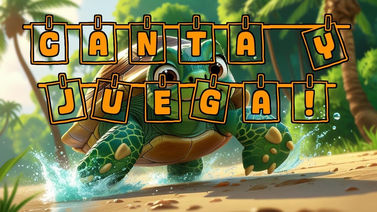 🐢 Canción de la tortuga veloz – aprende jugando - YouTube