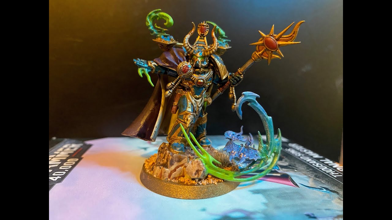 ASMR Painting the Infernal Master - Waharmmer 40k - YouTube