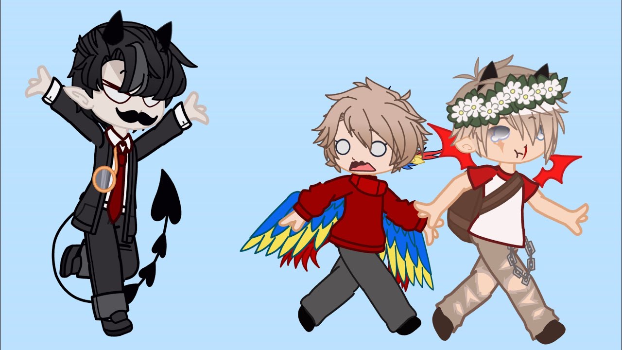 Kinda an explanation of my AU??? | HERMITCRAFT DSMP | Gacha club - YouTube